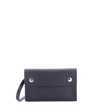 Hermès Hermesnap Wallet Bag Epsom - Black