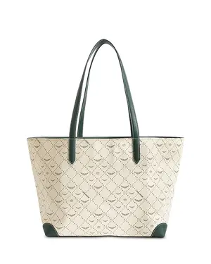 Zadig&Voltaire Z Shopper Extra Large Monogram Coated Canvas Tote Flash