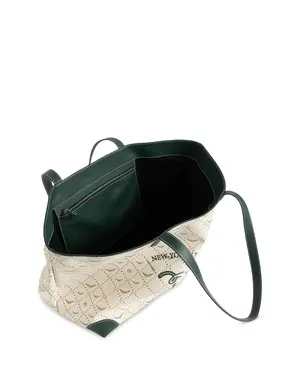 Zadig&Voltaire Z Shopper Extra Large Monogram Coated Canvas Tote - Flash