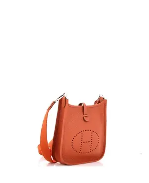 Hermès Tpm Evelyne Bag Gen Iii Clemence - Orange