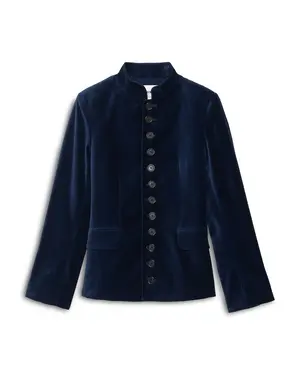 Zadig&Voltaire Vallo Velvet Blazer - Marine
