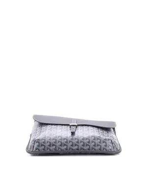 Goyard Coursier Messenger Bag Coated Canvas And Leather