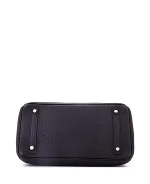 Hermès Birkin 30 Handbag Black Togo With Palladium Hardware - Noir