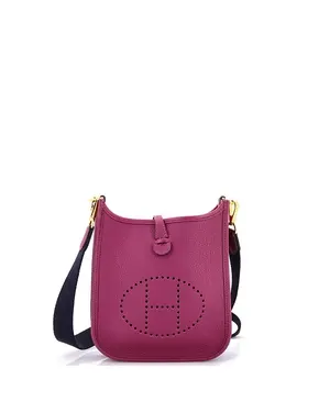 Hermès Tpm Evelyne Bag Gen Iii Maurice - Purple
