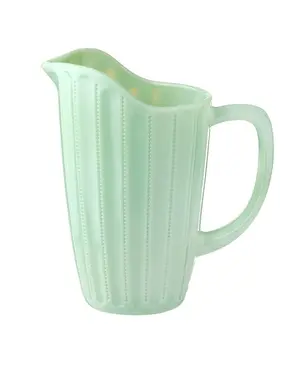 ZSA ZSA ZSU Henan Glass Jug, 34 Oz - Green
