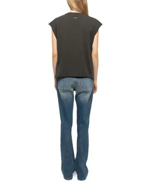 Zadig&Voltaire Cloe Hc Photo Moto Top