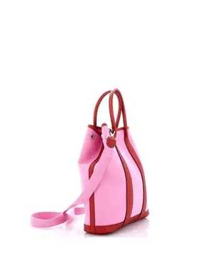 Hermès 28 Garden File Tote Toile And Leather