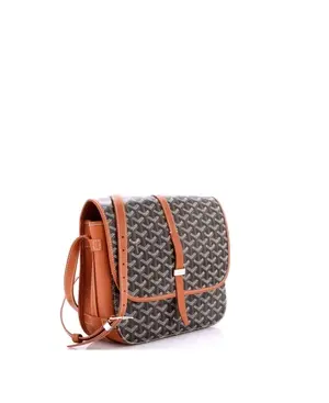 Goyard Mm Belvedere Ii Messenger Bag Coated Canvas