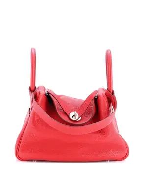 Hermès 30 Lindy Bag Clemence - Red