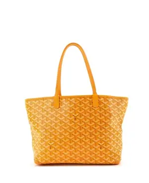 Goyard Pm Artois Tote Coated Canvas - Yellow