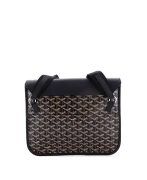 Goyard Coursier Messenger Bag Coated Canvas And Leather