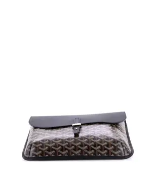 Goyard Coursier Messenger Bag Coated Canvas And Leather
