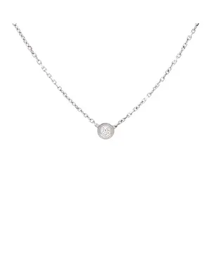 CARTIER Xs D'amour Pendant Necklace 18k Gold And Diamond, 16.25 - White