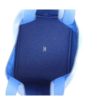 Hermès Mm Picotin Lock Bag Maurice - Blue