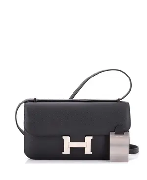 Hermès 25 Constance Elan Nm Bag Epsom - Black