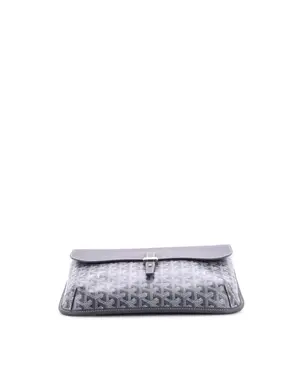 Goyard Coursier Messenger Bag Coated Canvas And Leather