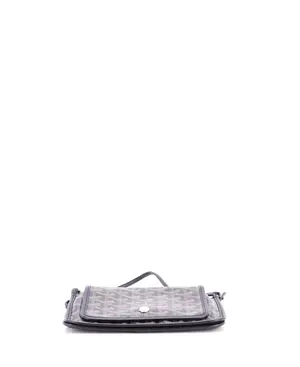 Goyard Plumet Clutch Wallet Coated Canvas