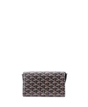 Goyard Varenne Continental Wallet With Strap Coated Canvas