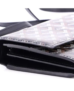 Goyard Varenne Continental Wallet With Strap Coated Canvas