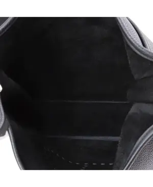 Hermès Pm Evelyne Bag Gen Iii Clemence - Black