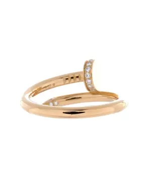 CARTIER Juste Un Clou Ring 18k And Diamonds
