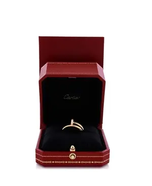 CARTIER Juste Un Clou Ring 18k And Diamonds