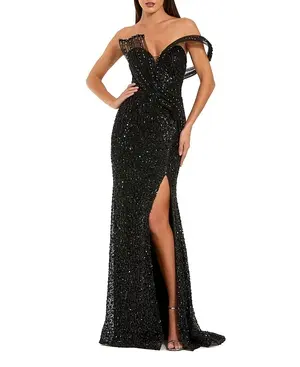 Mac Duggal Sequined Evening Dresses