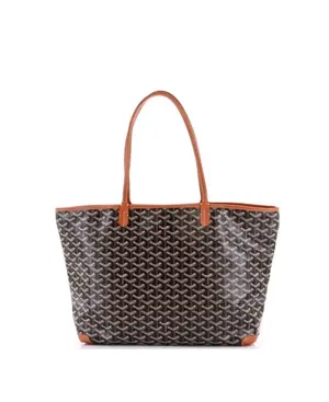 Goyard Mm Artois Tote Coated Canvas - Brown