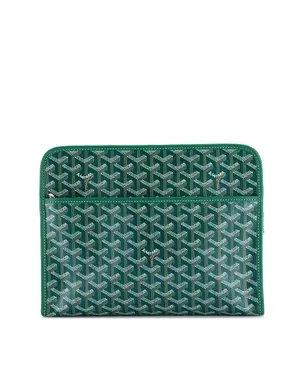 Goyard Gm Jouvence Toiletry Pouch Coated Canvas - Green
