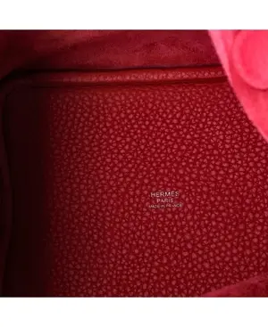 Hermès Pm Monochrome Picotin Lock Bag Clemence