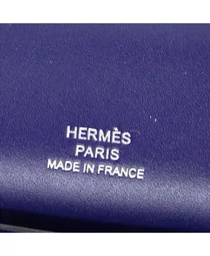 Hermès Chaine D'ancre To Go Wallet Tadelakt - Blue