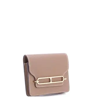 Hermès Roulis Slim Wallet Chevre Mysore