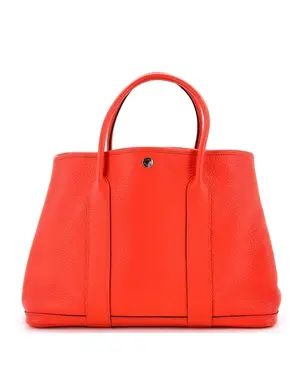 Hermès 36 Garden Party Tote Leather - Orange