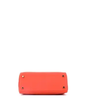 Hermès Kelly 25 Handbag Orange Swift With Gold Hardware