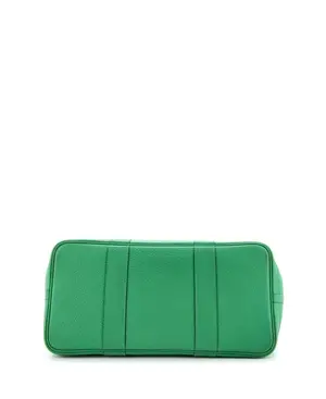 Hermès 36 Garden Party Tote Leather With Printed Interior