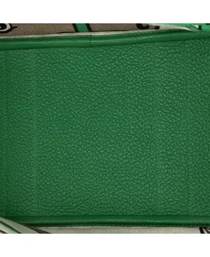 Hermès 36 Garden Party Tote Leather With Printed Interior