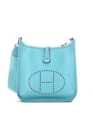 Hermès Pm Evelyne Bag Gen I Epsom - Blue