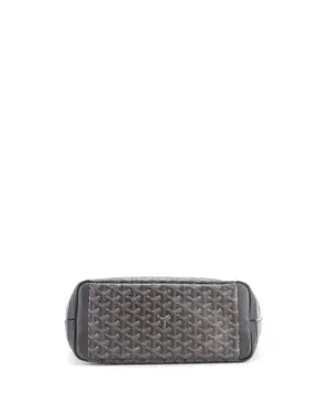 Goyard Pm Artois Tote Coated Canvas - Black