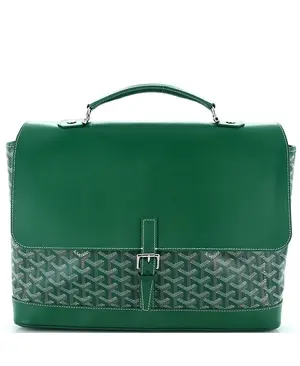 Goyard Citadin Messenger Briefcase Coated Canvas - Green