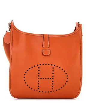 Hermès Gm Evelyne Bag Gen Ii Epsom - Brown