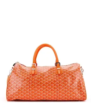 Goyard 50 Croisiere Bag Coated Canvas - Orange
