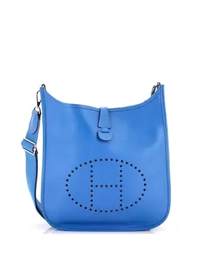Hermès Pm Evelyne Bag Gen Iii Epsom - Blue