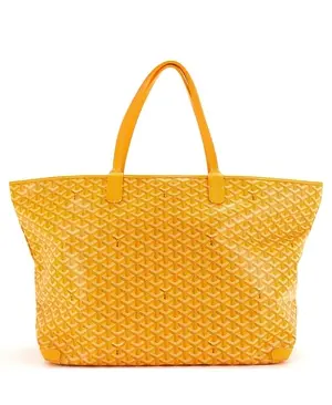 Goyard Gm Artois Tote Coated Canvas - Yellow