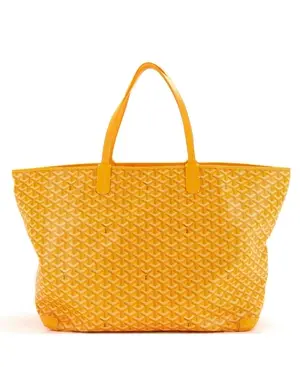 Goyard Gm Artois Tote Coated Canvas - Yellow