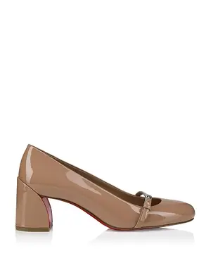 CHRISTIAN LOUBOUTIN Jane Nina 55 Mm Pump - Blush