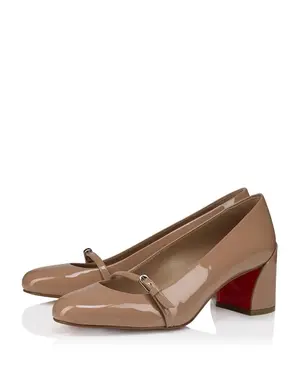 CHRISTIAN LOUBOUTIN Jane Nina 55 Mm Pump - Blush