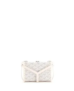 Goyard Minaudiere Bag Coated Canvas