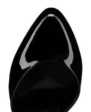 CHRISTIAN LOUBOUTIN Dolly Mule 100mm Stiletto Heel Pumps - Black