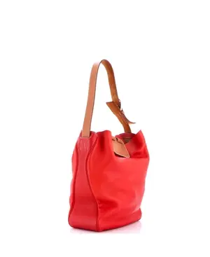 Hermès 24 Virevolte Bag Swift With Clemence - Red