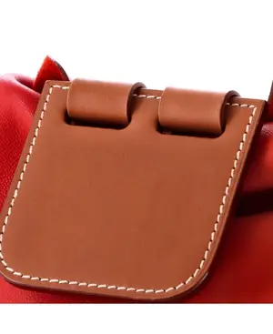 Hermès 24 Virevolte Bag Swift With Clemence - Red